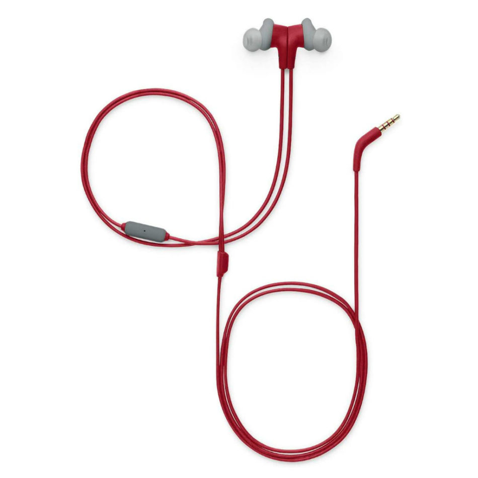 Audífonos JBL Endurance Run Con Cable Y Micrófono Color Rojo - CabShop