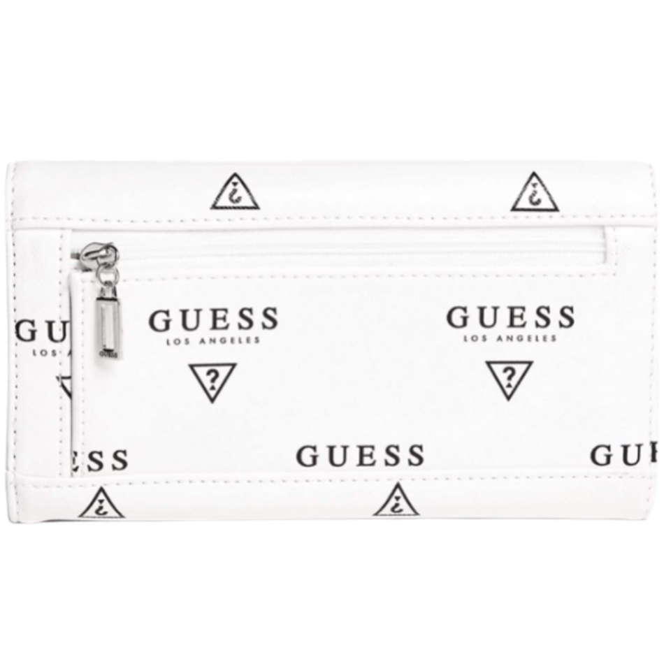 Billetera Guess Factory White Original Para Mujer - CabShop