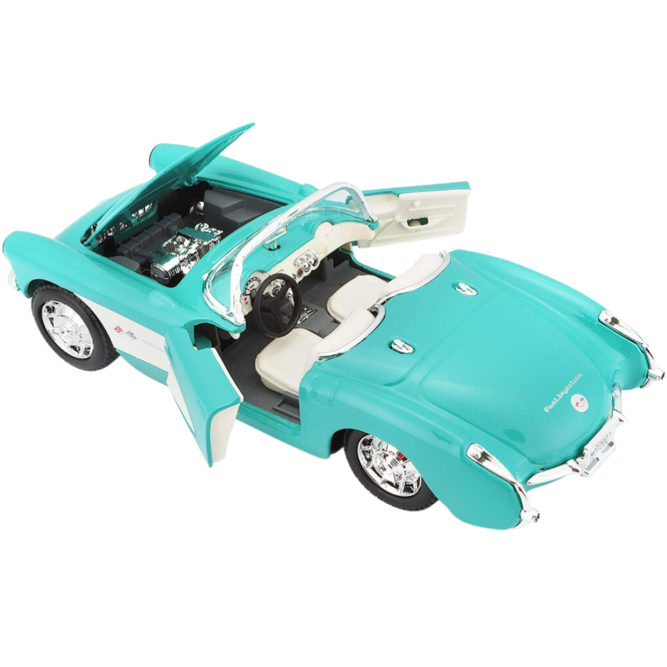 Carro de Colección Maisto 1957 Chevrolet Corvette (Escala 1:24) - CabShop